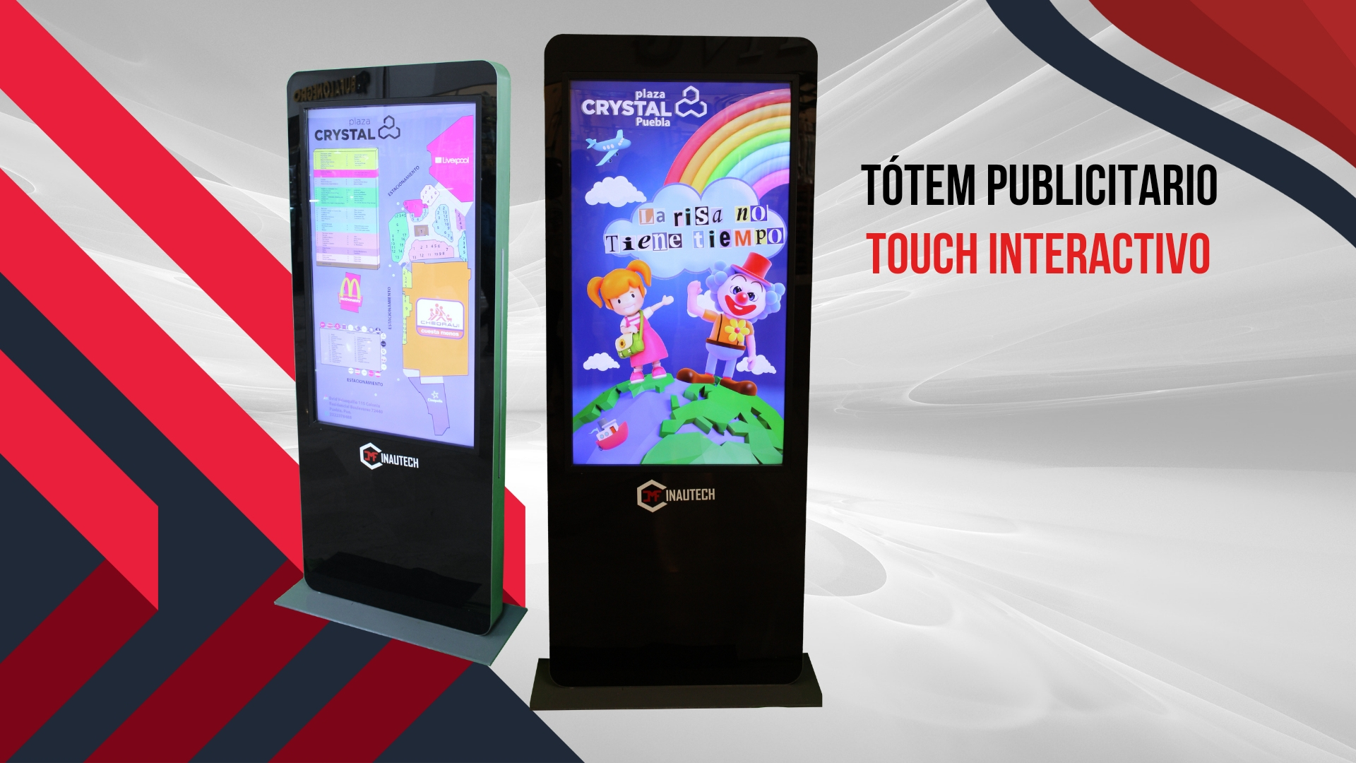 Tótem publicitario INAUTECH. Venta y Renta de Tótem publicitario con ...